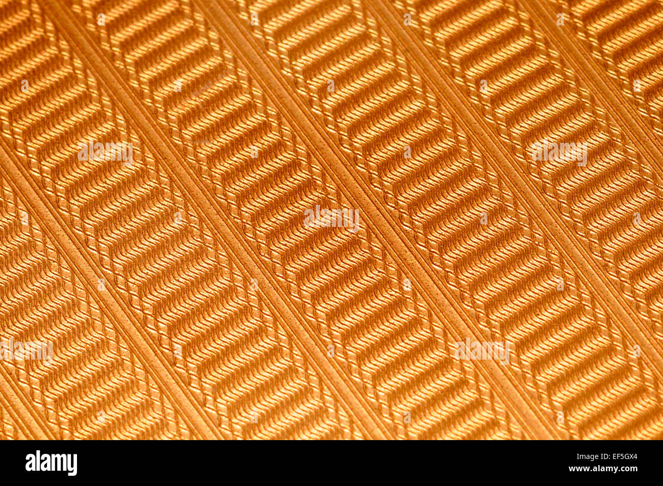 Guilloche Pattern Metal