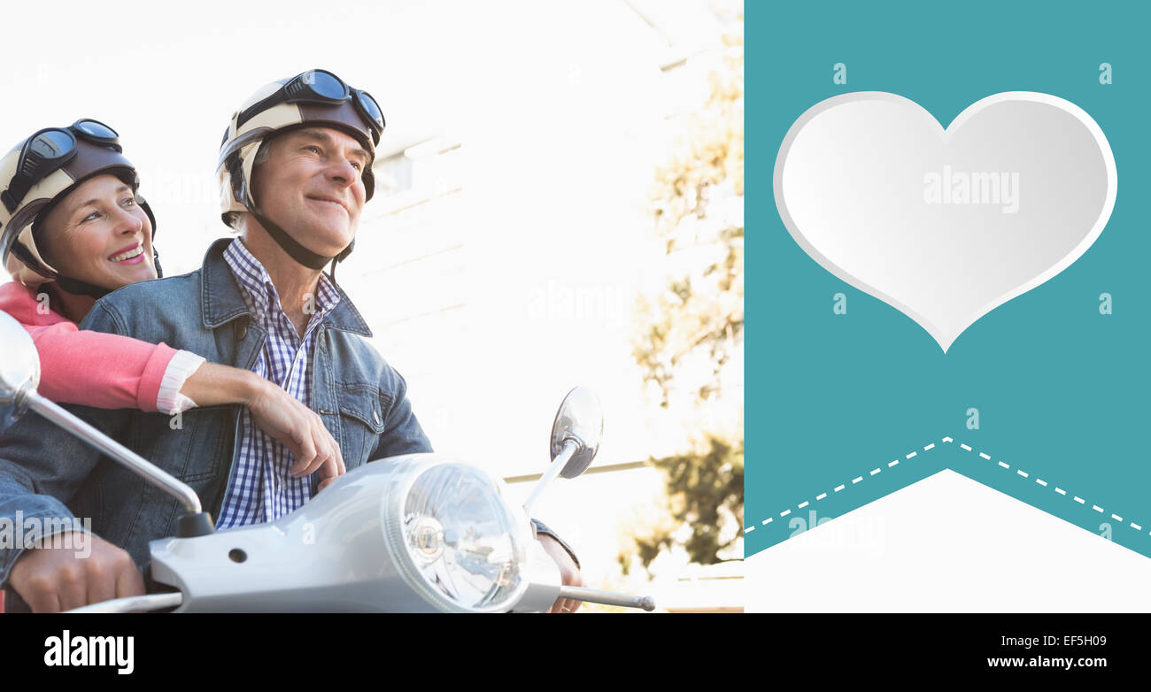 Woman riding moped hi-res stock photography and images - Alamy