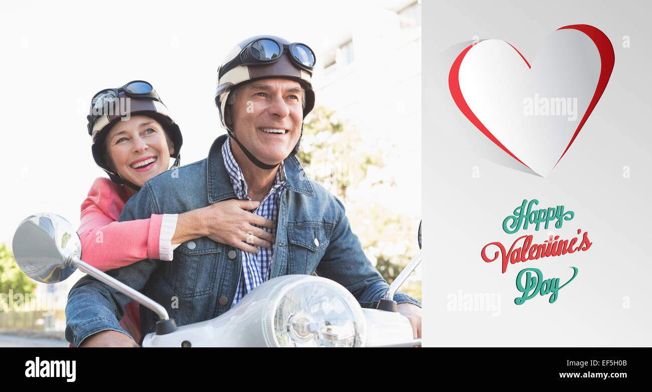 Woman riding moped hi-res stock photography and images - Alamy