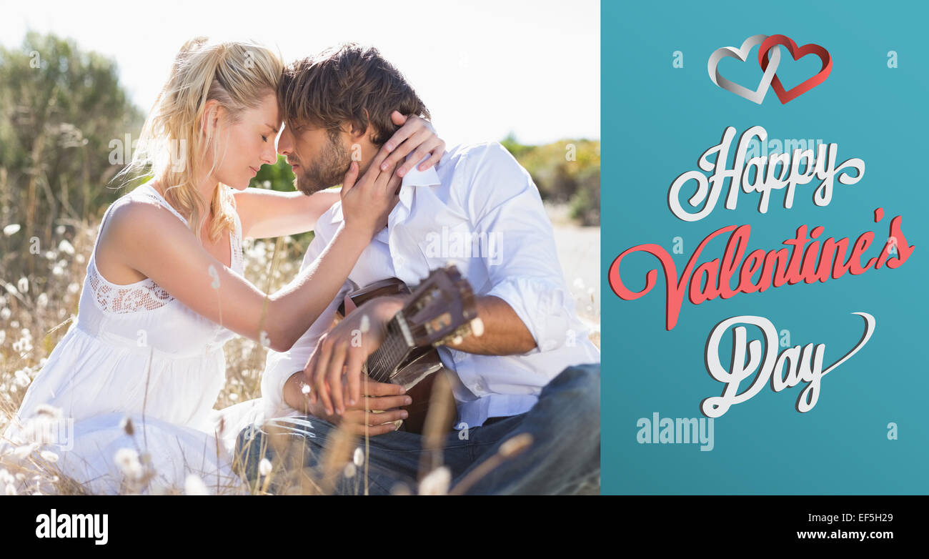 Male serenading female hi-res stock photography and images - Alamy