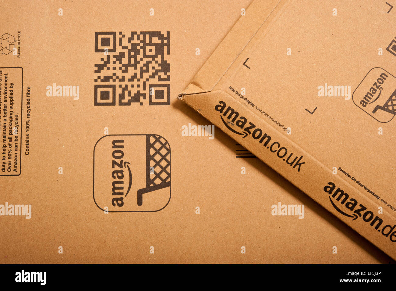 Cardboard packages hi-res stock photography and images - Alamy