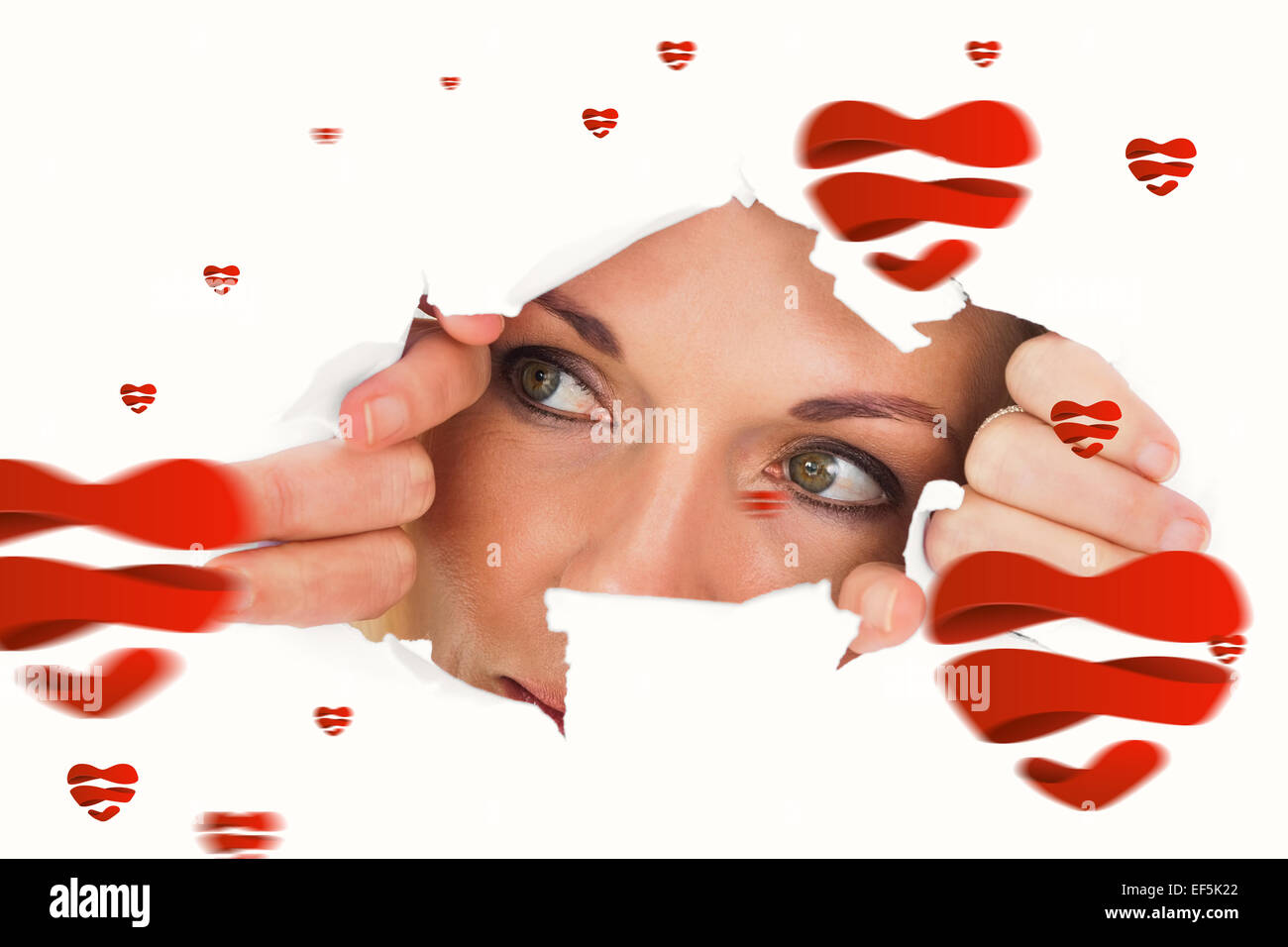 Torn image hi-res stock photography and images - Alamy