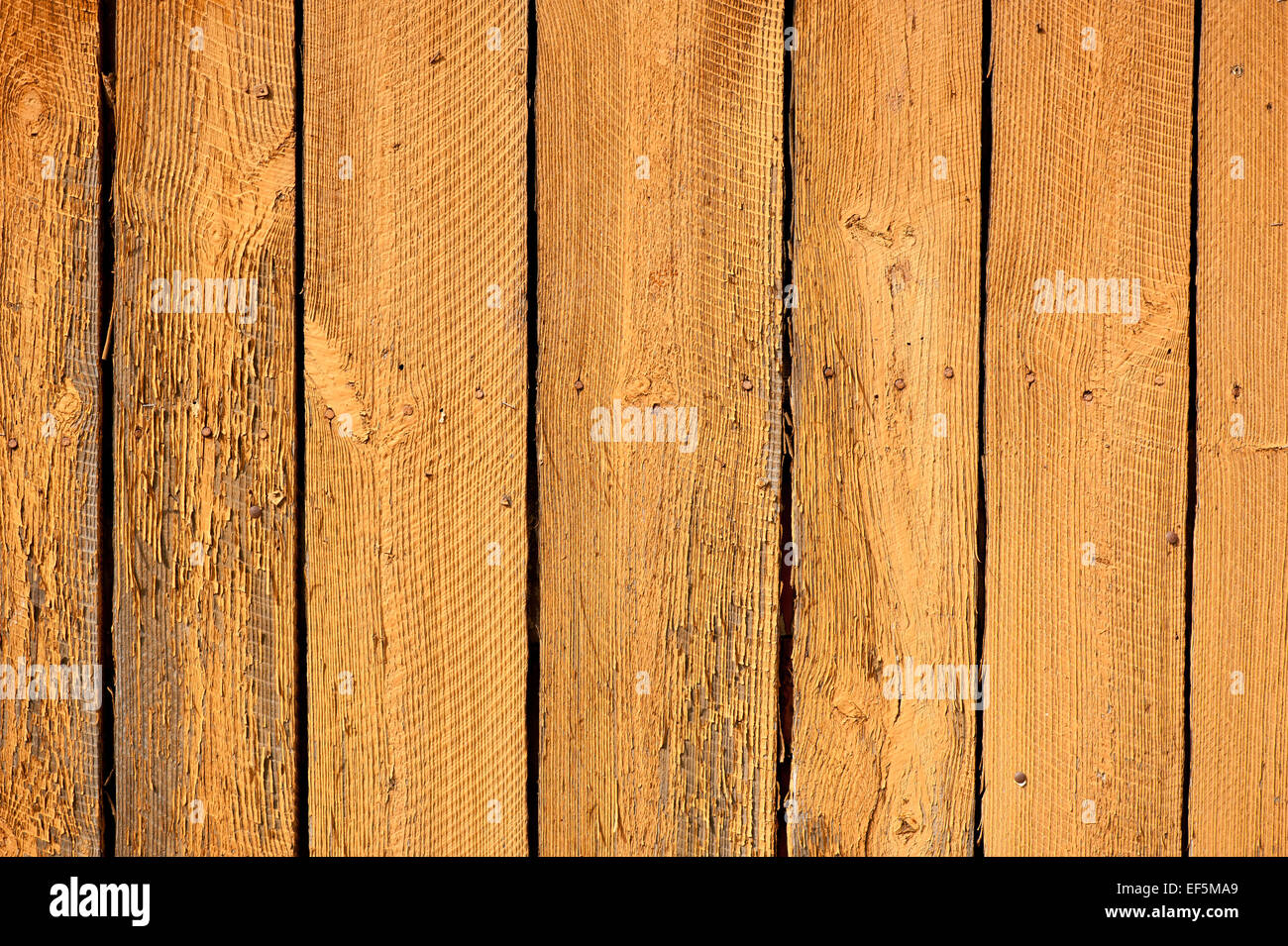 Orange color boards texture abstract old planks Stock Photo - Alamy