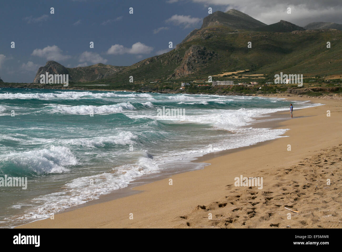 Falasarna surf hi-res stock photography and images - Alamy