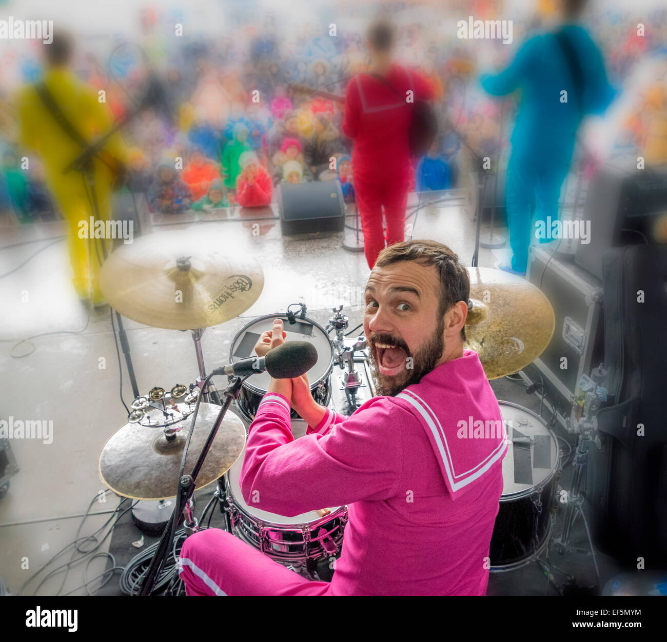 Punk band hi-res stock photography and images - Alamy