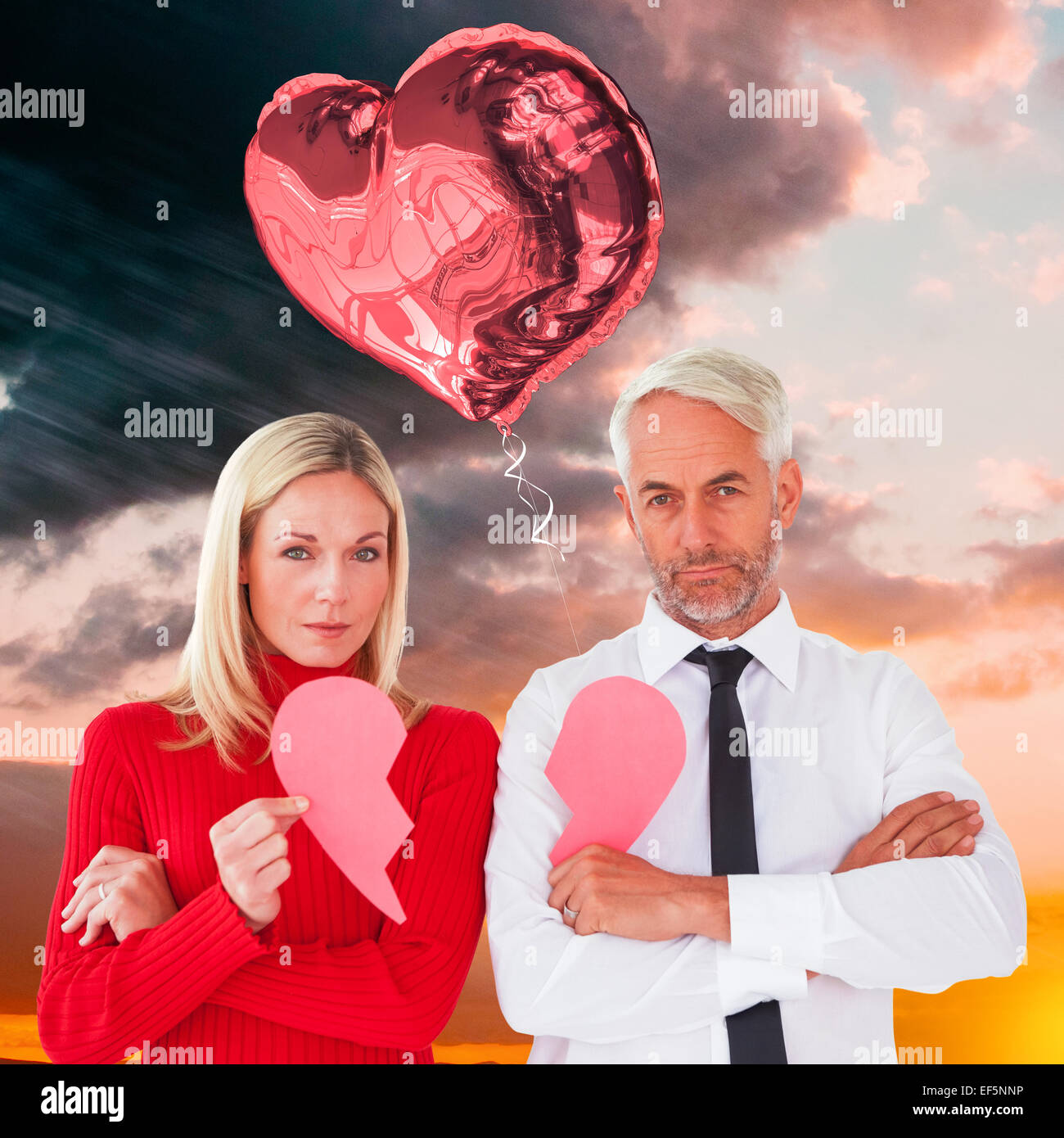 Portrait unhappy married couple talking hi-res stock photography and ...