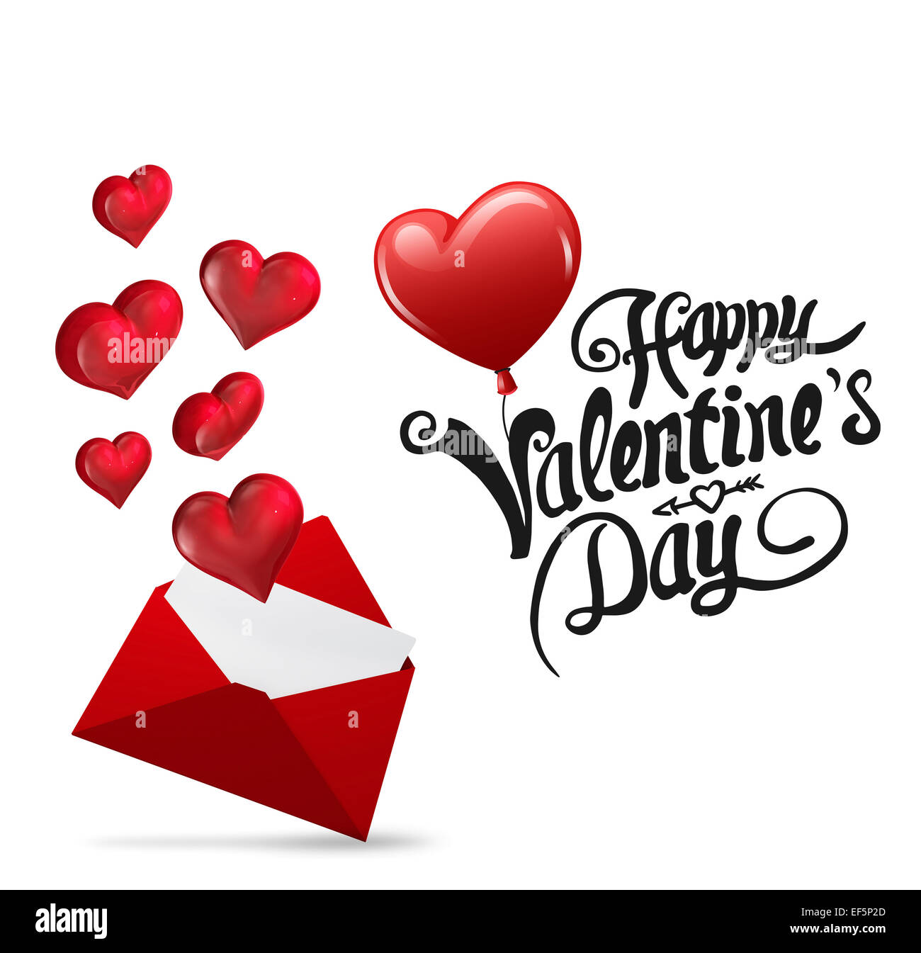 Text love script cute Cut Out Stock Images & Pictures - Alamy