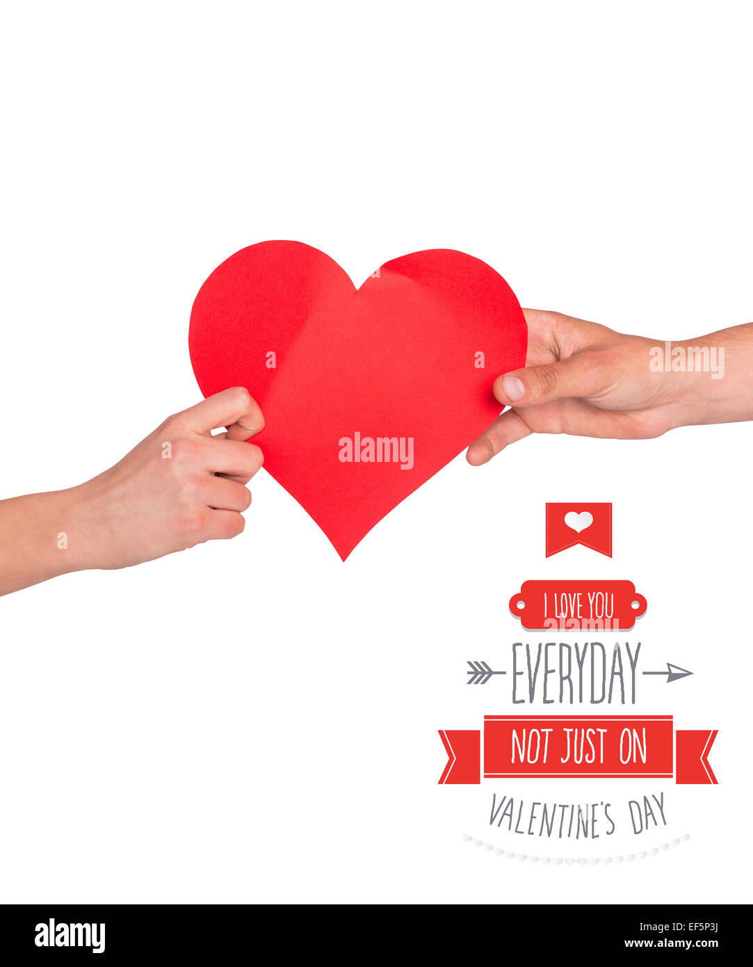 Composite image present Cut Out Stock Images & Pictures - Alamy