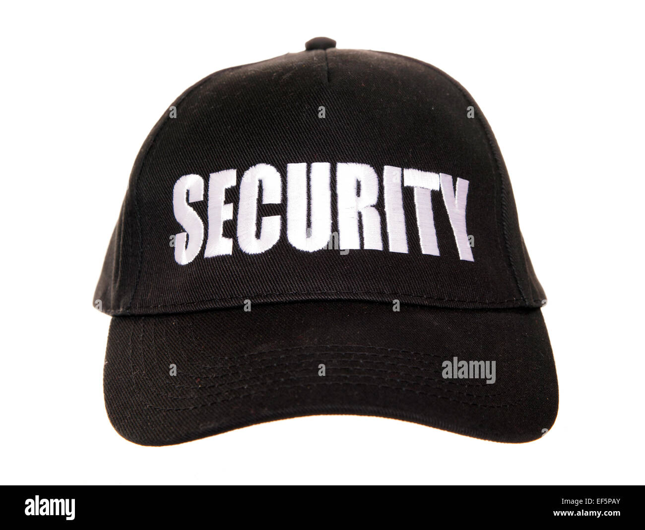 security baseball cap studio cutout Stock Photo - Alamy