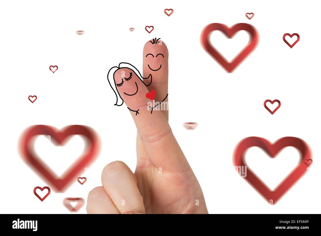 Couple And Crossed Fingers High Resolution Stock Photography and Images ...
