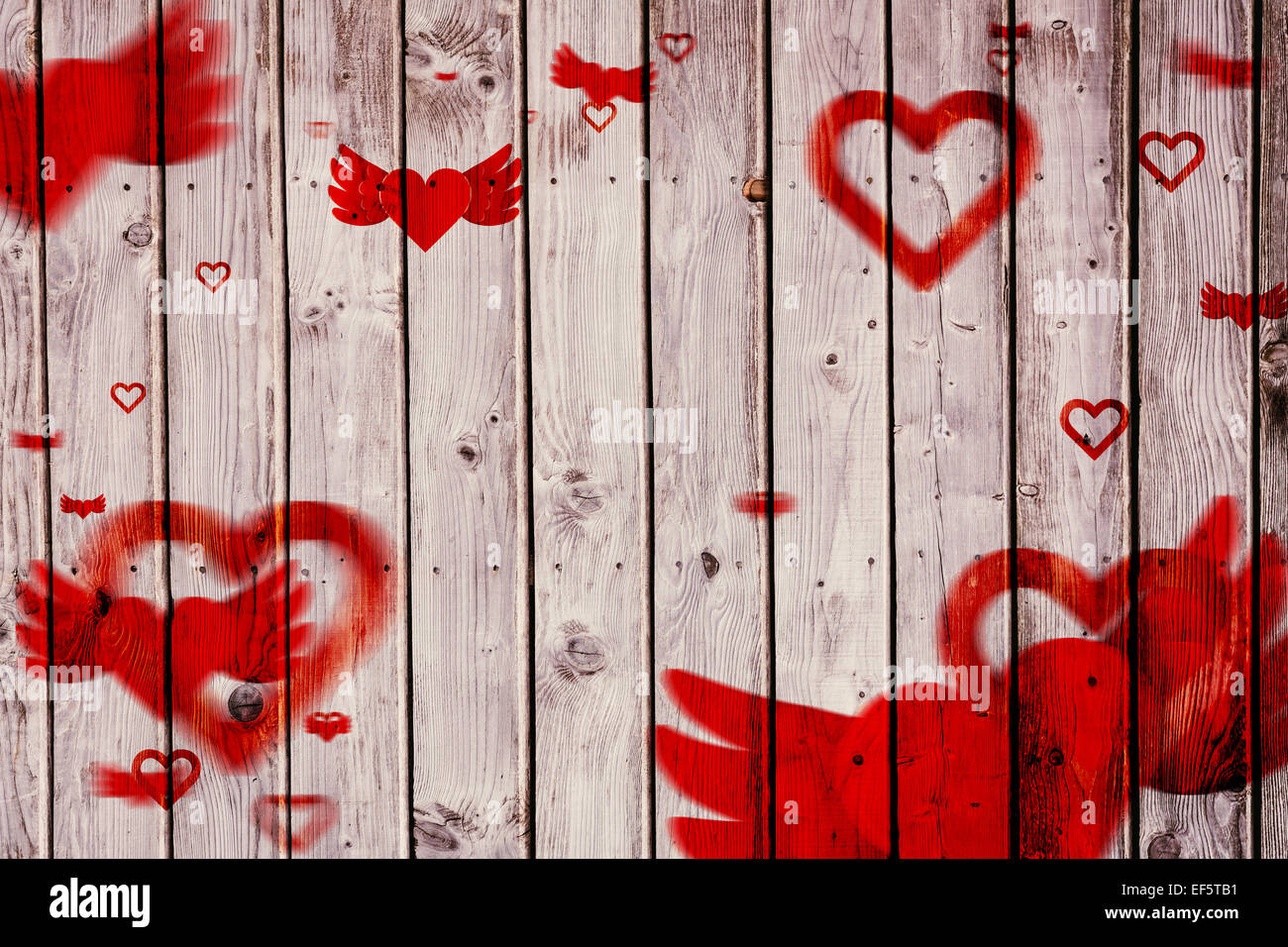 Love heart pattern hi-res stock photography and images - Alamy