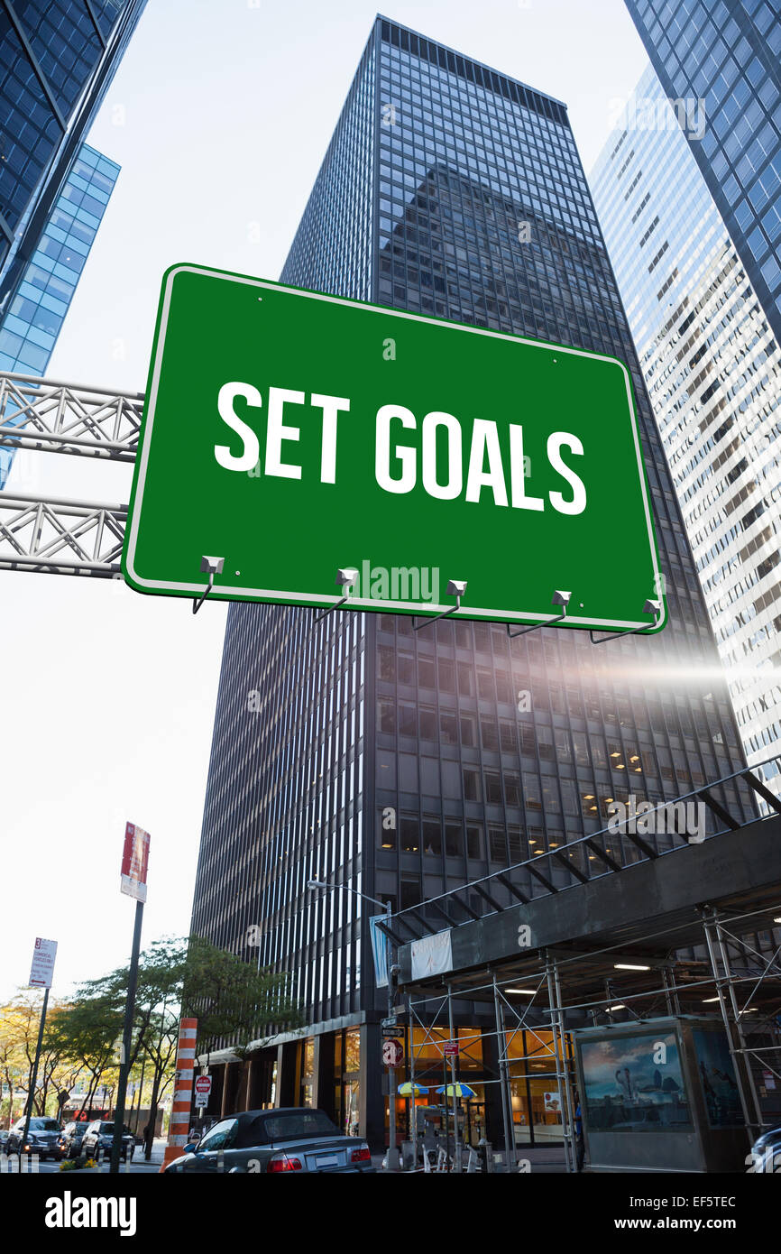 Set goals hi-res stock photography and images - Alamy