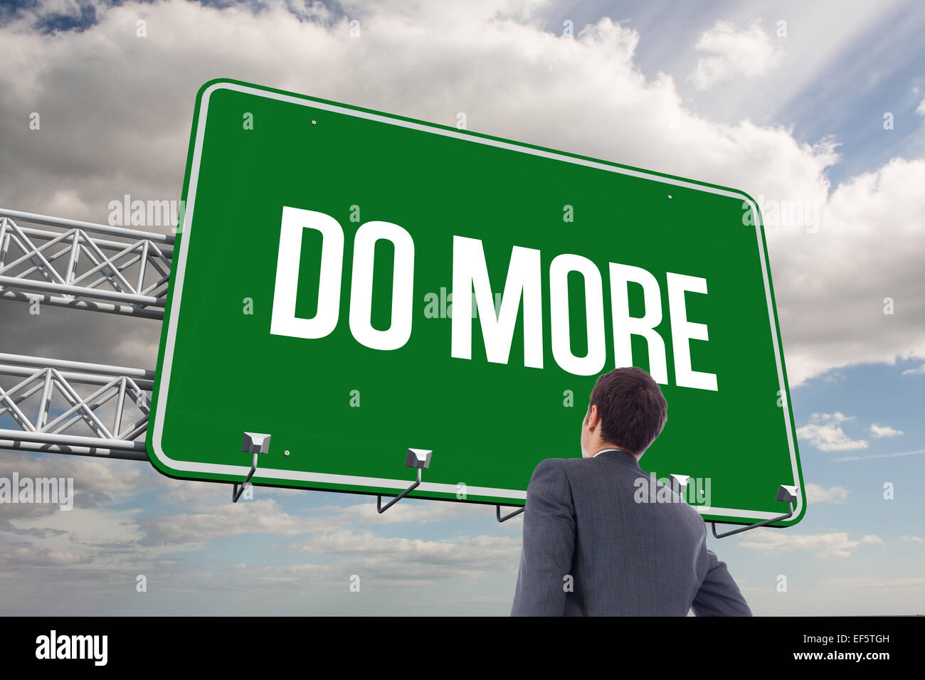 Do more sign against sky Stock Photo - Alamy