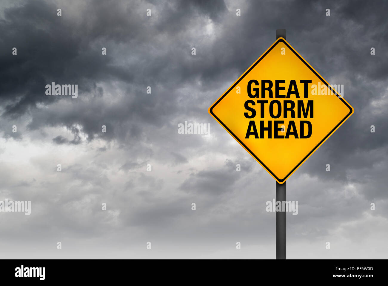 Snow storm sign hi-res stock photography and images - Alamy