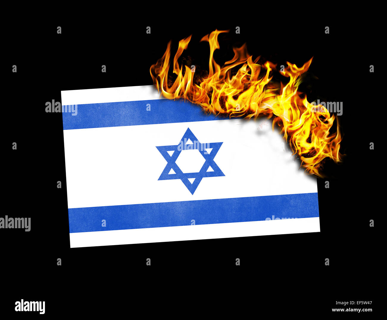 Torn israel flag hi-res stock photography and images - Alamy