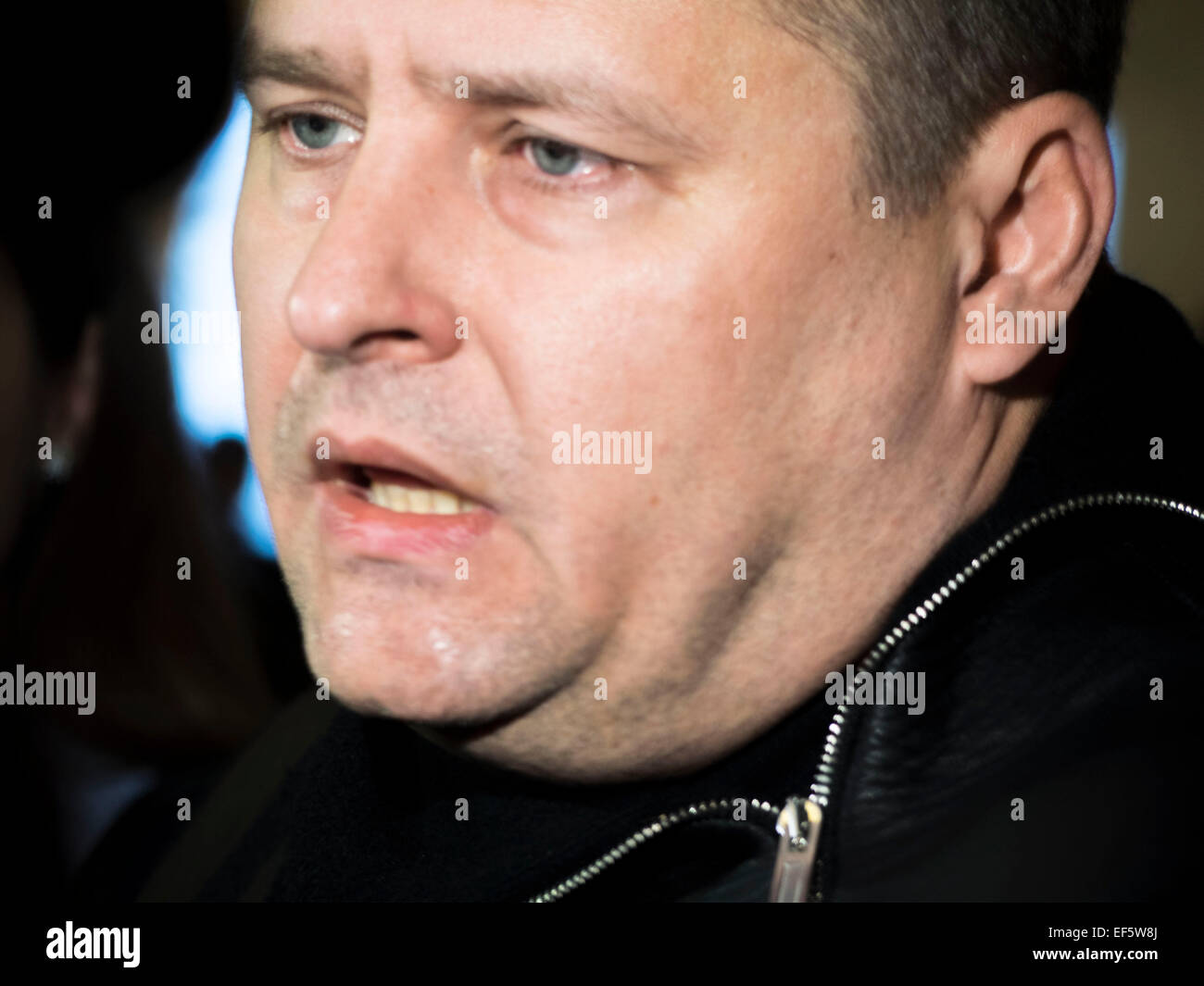 Kiev, Ukraine. 27th January, 2014. People's deputy Boris Filatov ...