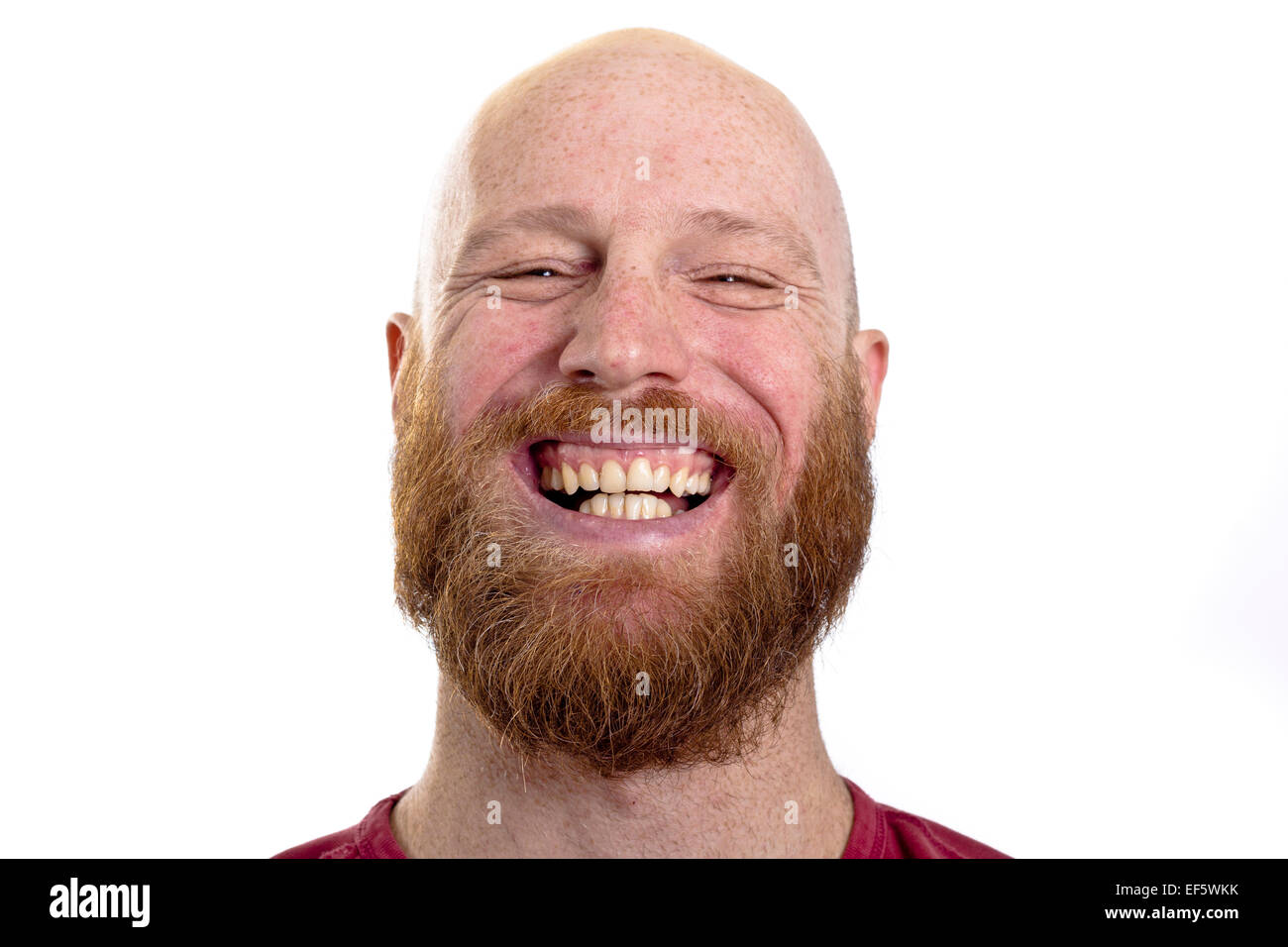 smiling man isolated on white background Stock Photo - Alamy