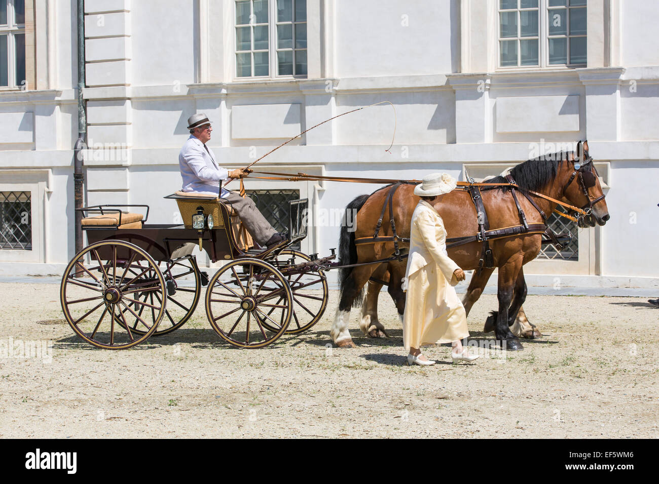 International competition for traditional carriages "La Venaria Reale ...