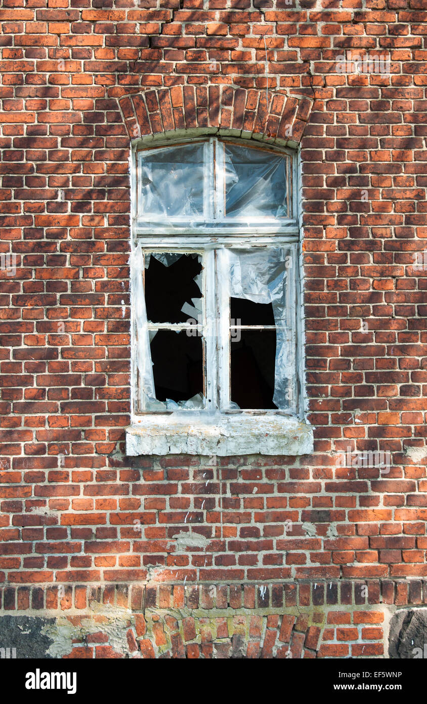 Old ruined, German House in the village. Spring season Stock Photo - Alamy