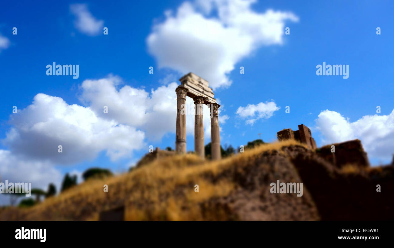 Ancient Rome ruins, Rome Italy Stock Photo - Alamy