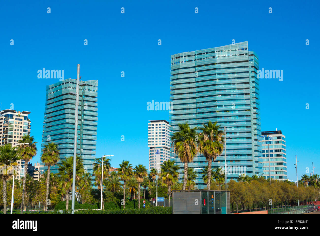 Diagonal Mar, Sant Marti district, Barcelona, Spain Stock Photo - Alamy