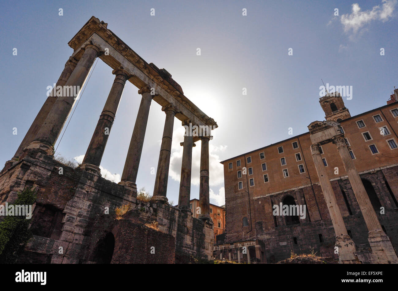 Ancient Rome ruins, Rome Italy Stock Photo - Alamy