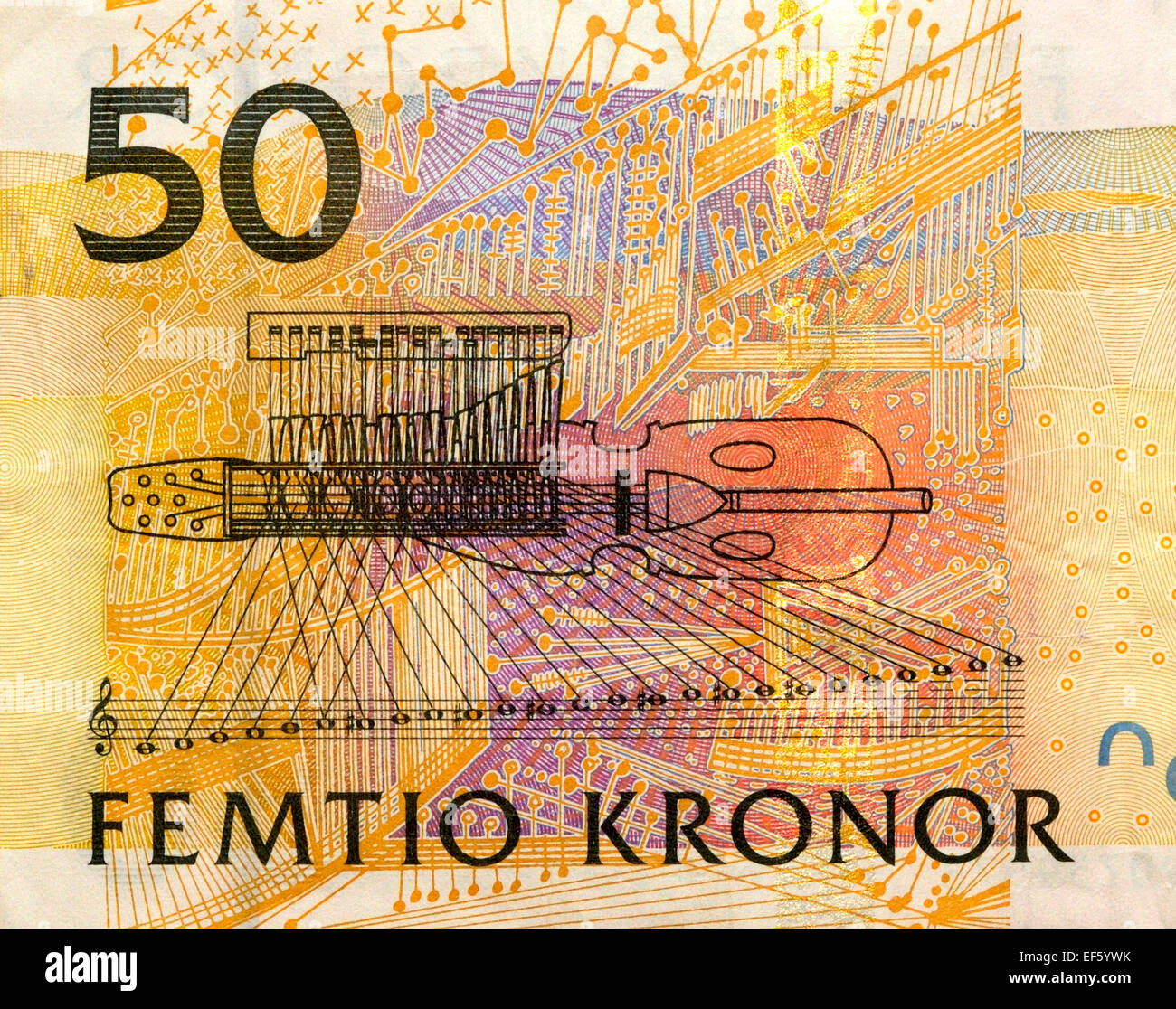 50 kroner note hi-res stock photography and images - Alamy