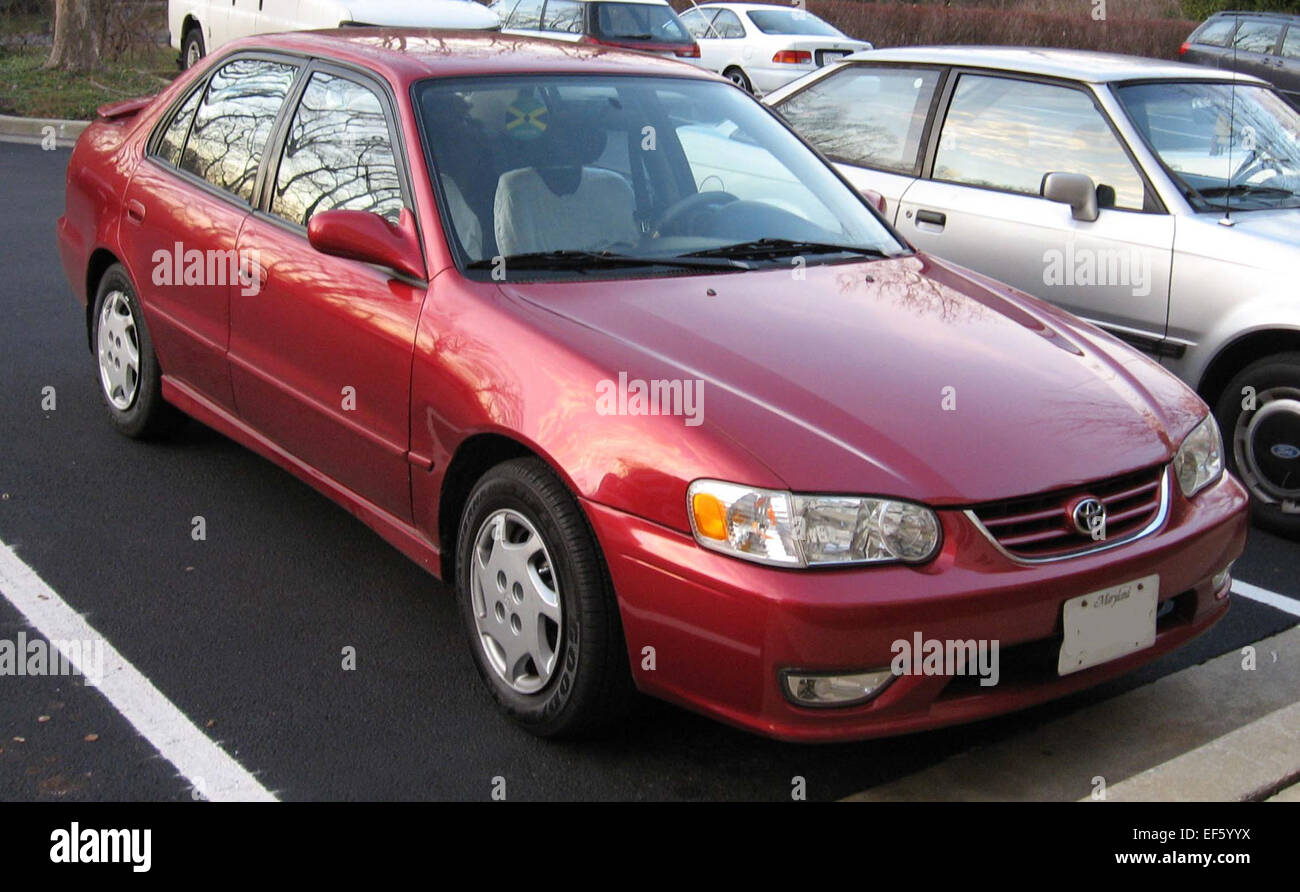 The 2000-2001 Toyota Corolla S is a compact sedan known for its ...