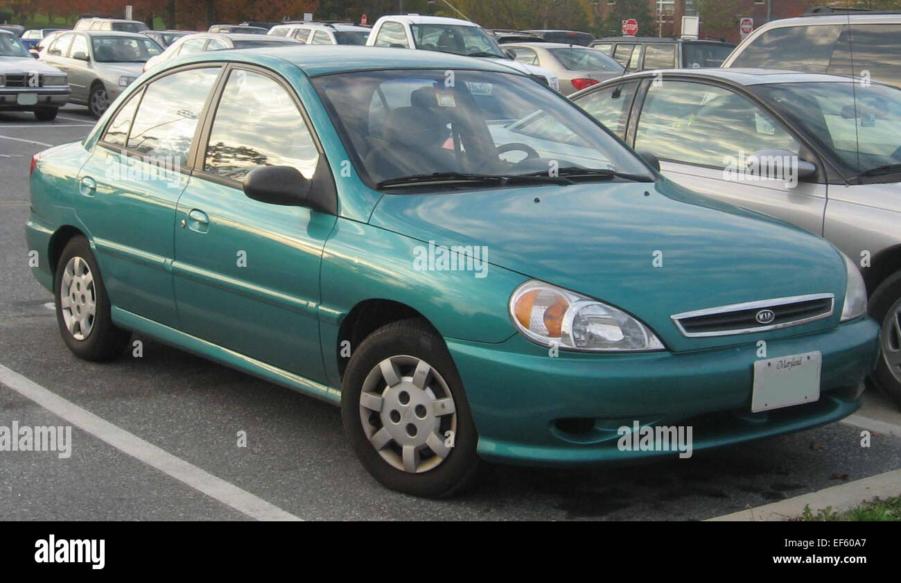The 2001-2002 Kia Rio sedan is a subcompact car known for its ...