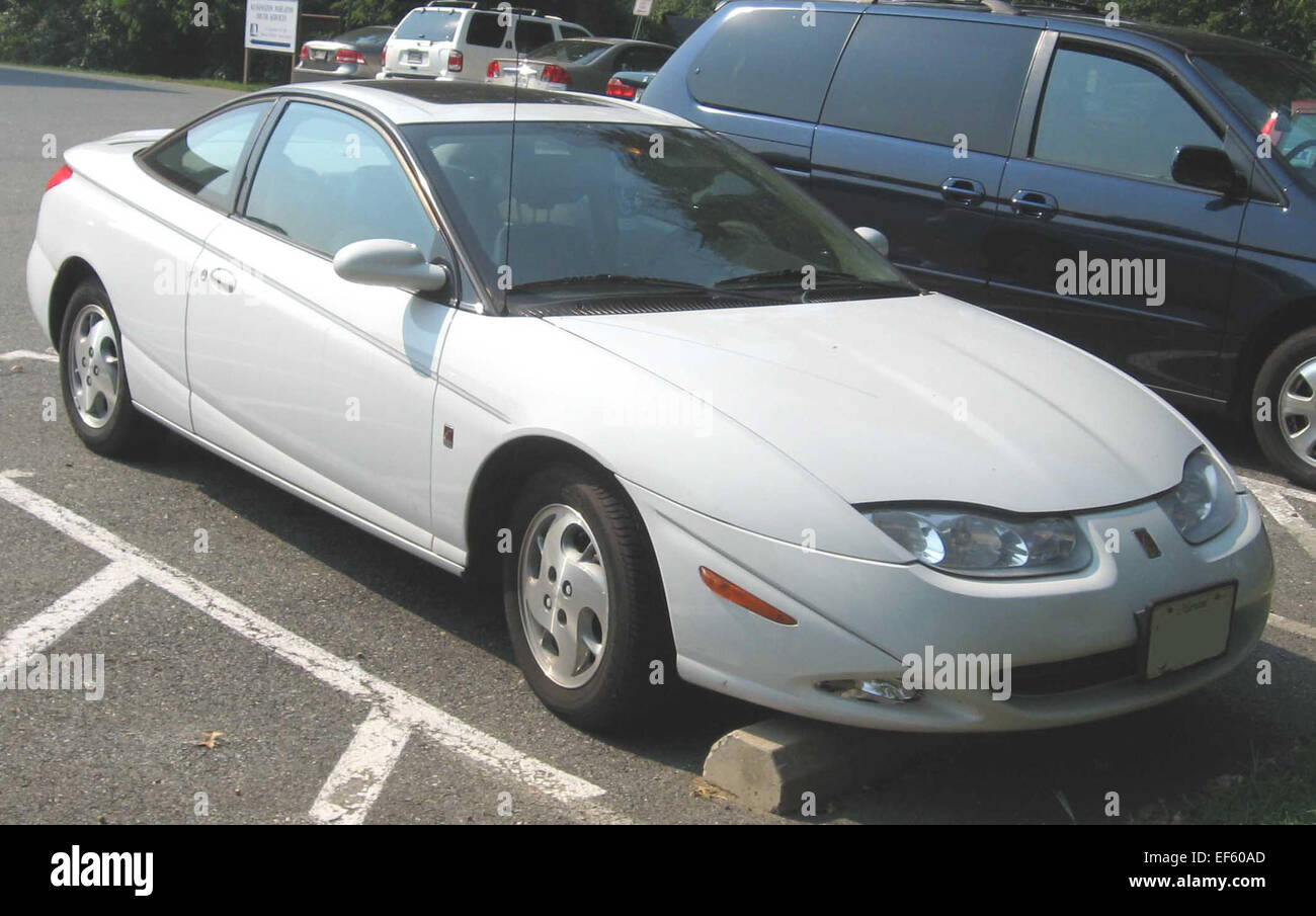 The 2001-2002 Saturn SC is a compact coupe known for its sporty design ...