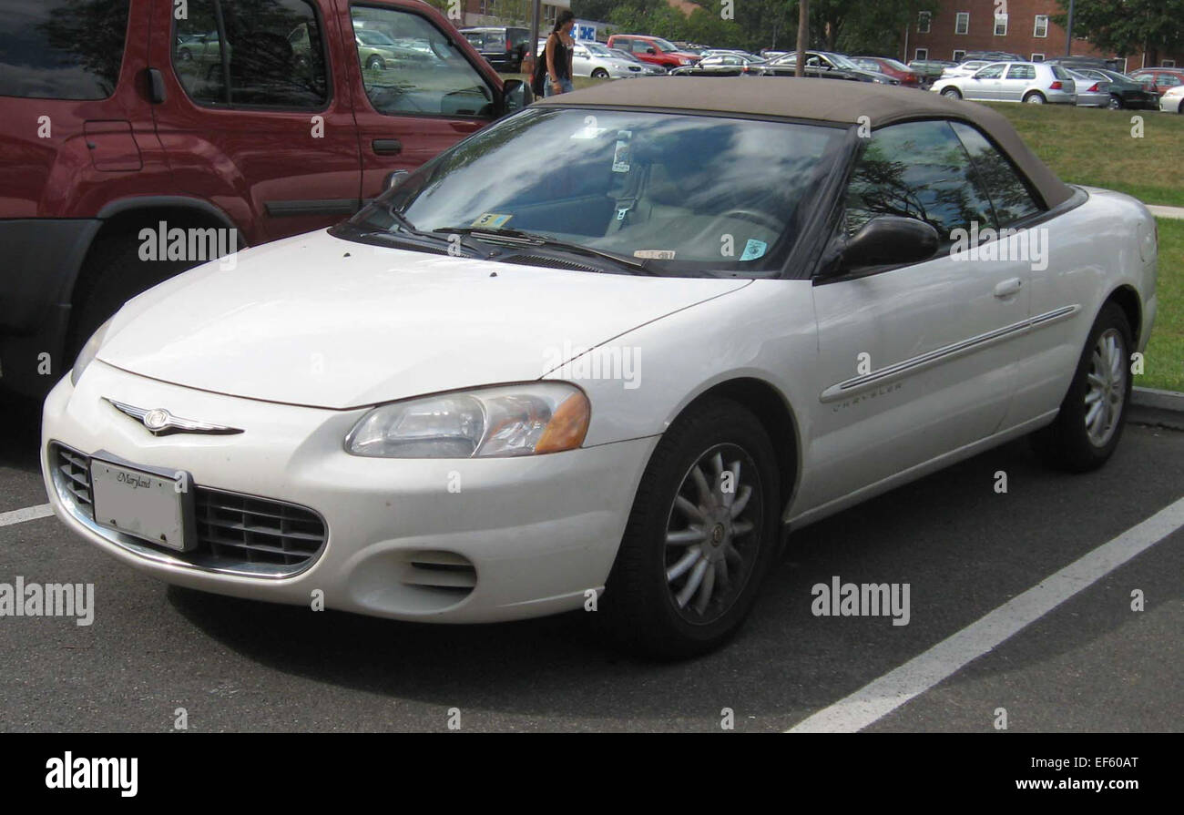 The 2001-2003 Chrysler Sebring convertible is a midsize car that offers ...