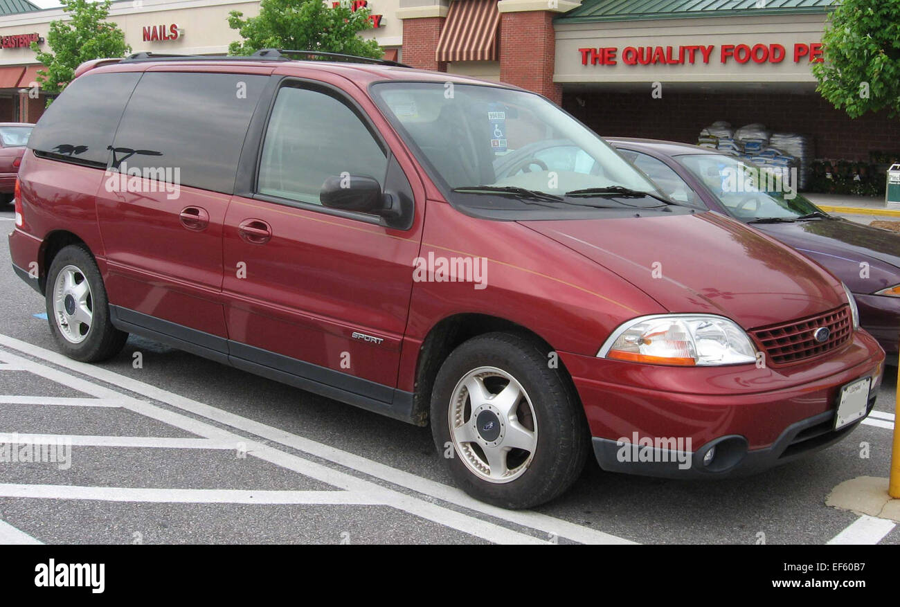 The 2001-2003 Ford Windstar Sport is a minivan offering a comfortable ...