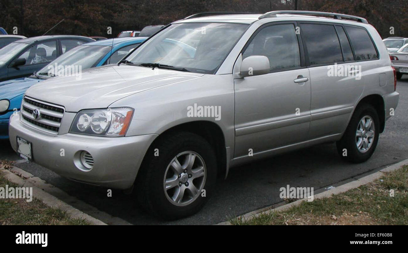 The 2001-2003 Toyota Highlander is a mid-size crossover SUV known for ...