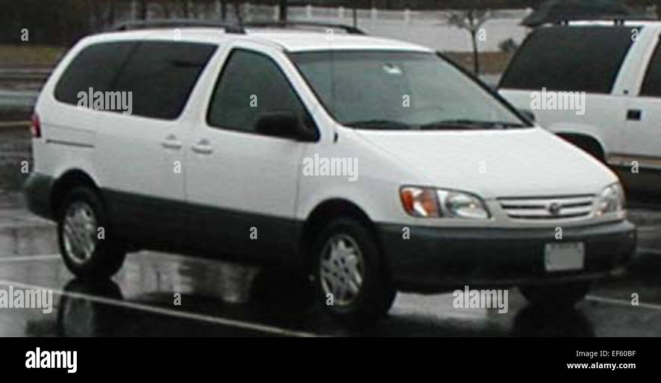 The 2001-2003 Toyota Sienna is a minivan offering ample space ...