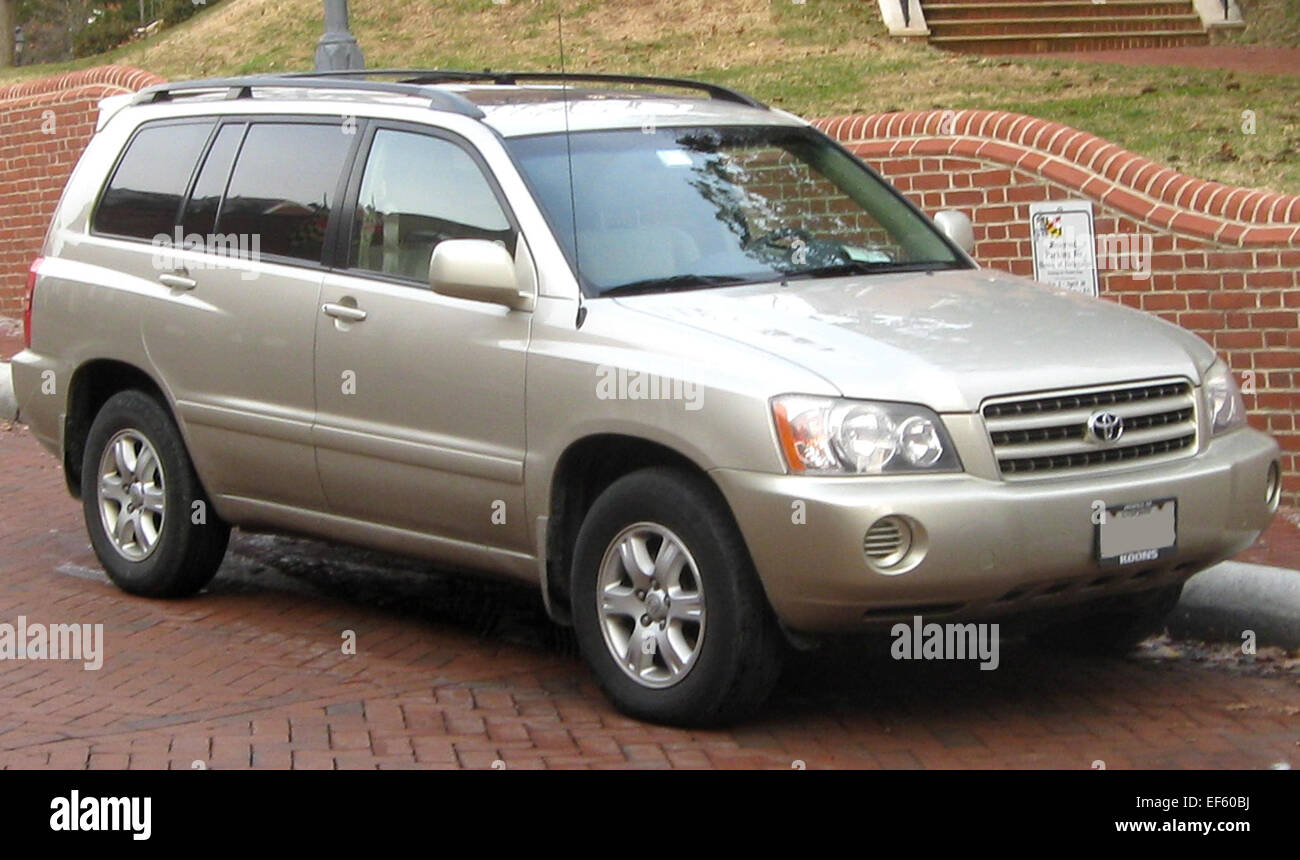 The 2001-2003 Toyota Highlander is a mid-size SUV known for its ...