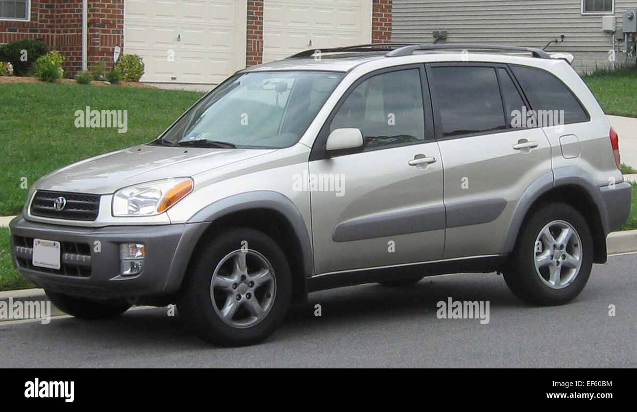 01 03 Toyota RAV4 Stock Photo - Alamy