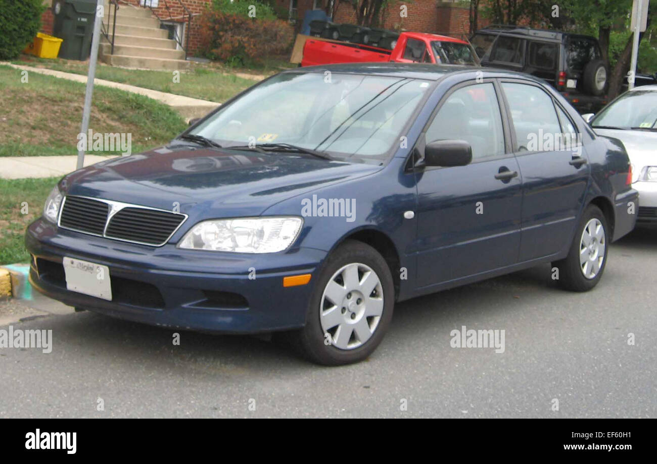 The 2002-2003 Mitsubishi Lancer is a compact sedan offering a 2.0L 4 ...