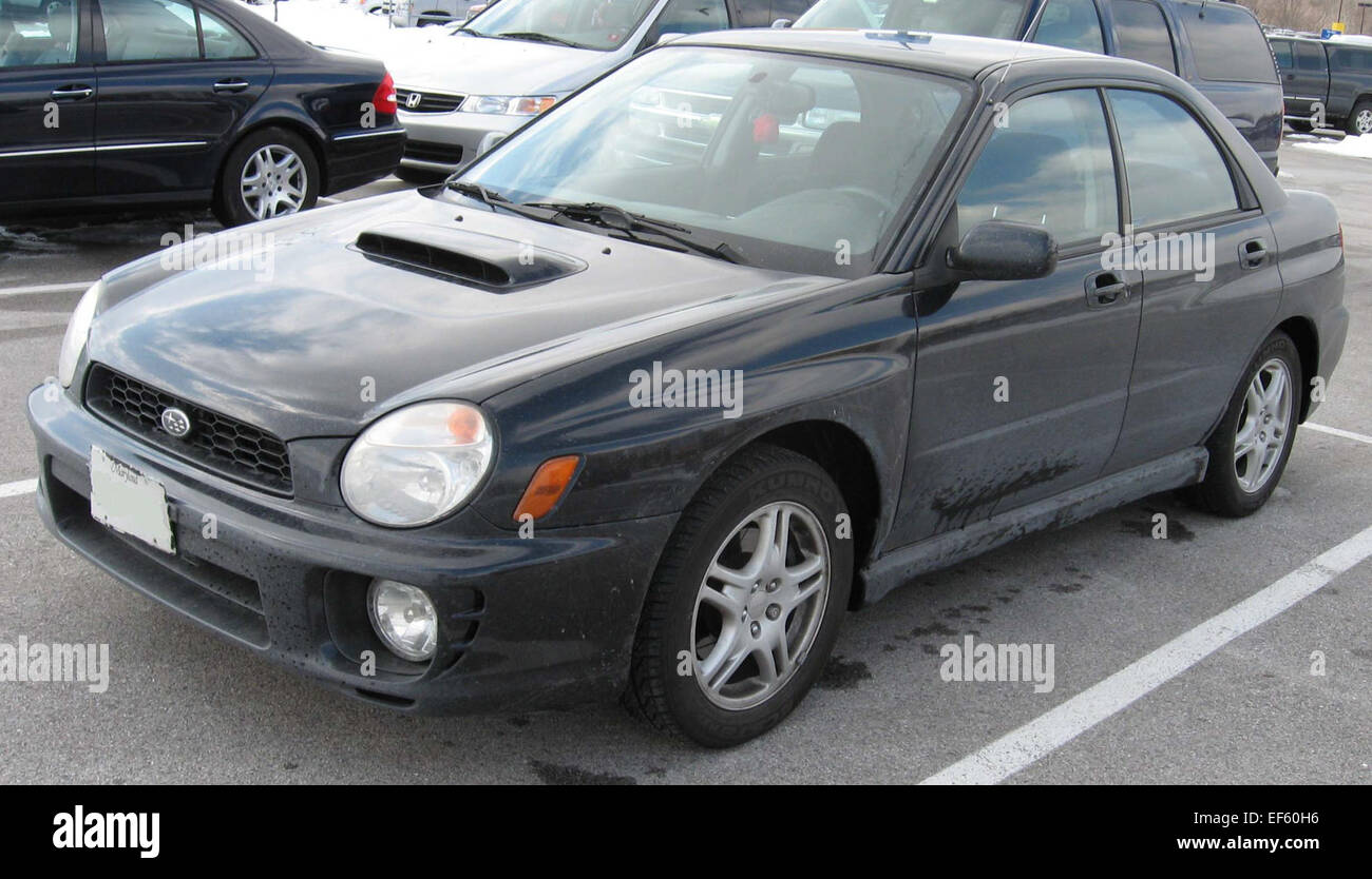 The 2002-2003 Subaru WRX sedan is a compact performance car, known for ...