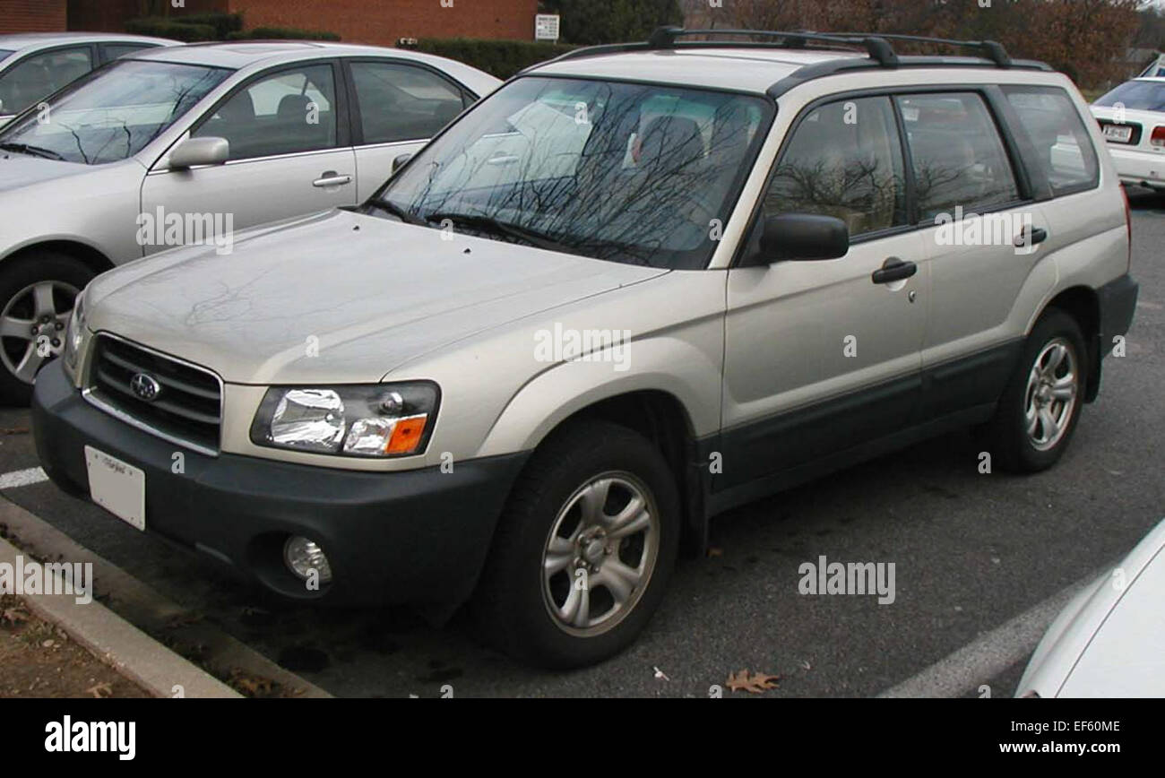 The 2003-2005 Subaru Forester is a compact SUV featuring Subaru's ...