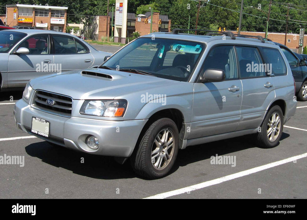 The 2003-2005 Subaru Forester XT is a compact crossover SUV with a ...