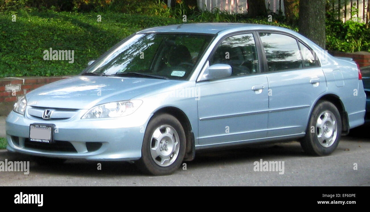 The 2004-2005 Honda Civic Hybrid is a compact sedan offering excellent ...