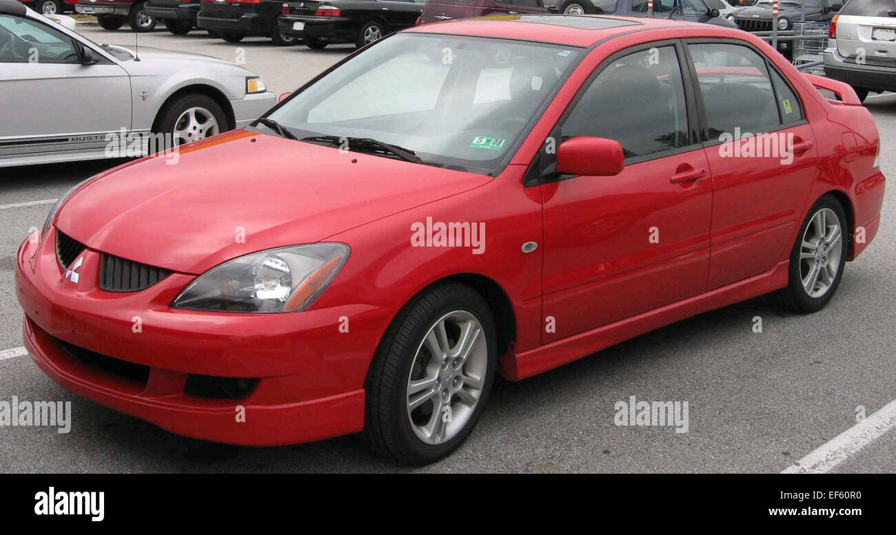 The 2004-2005 Mitsubishi Lancer Ralliart is a sporty compact sedan ...