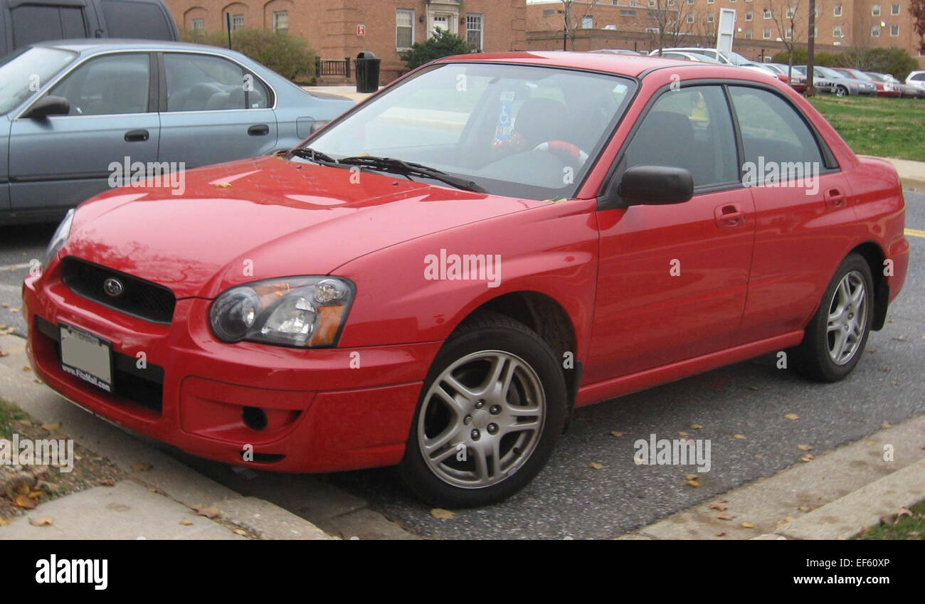 The 2004-2005 Subaru Impreza sedan is a compact car known for its all ...