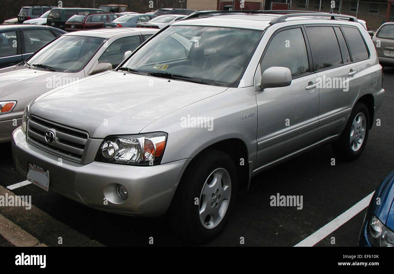 04 06 Toyota Highlander Stock Photo - Alamy