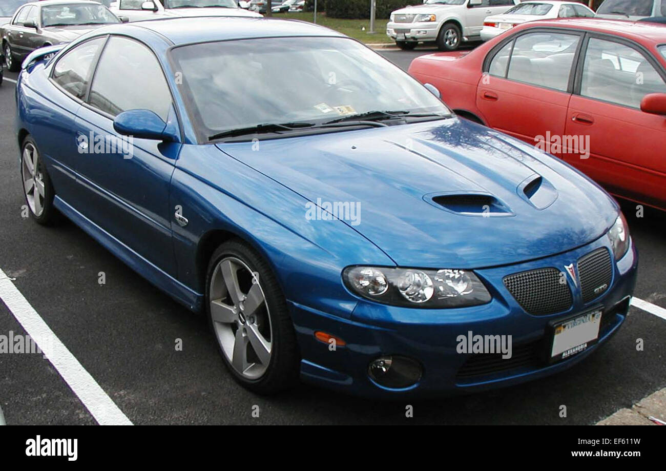 The 2005-2006 Pontiac GTO is a performance-oriented muscle car known ...