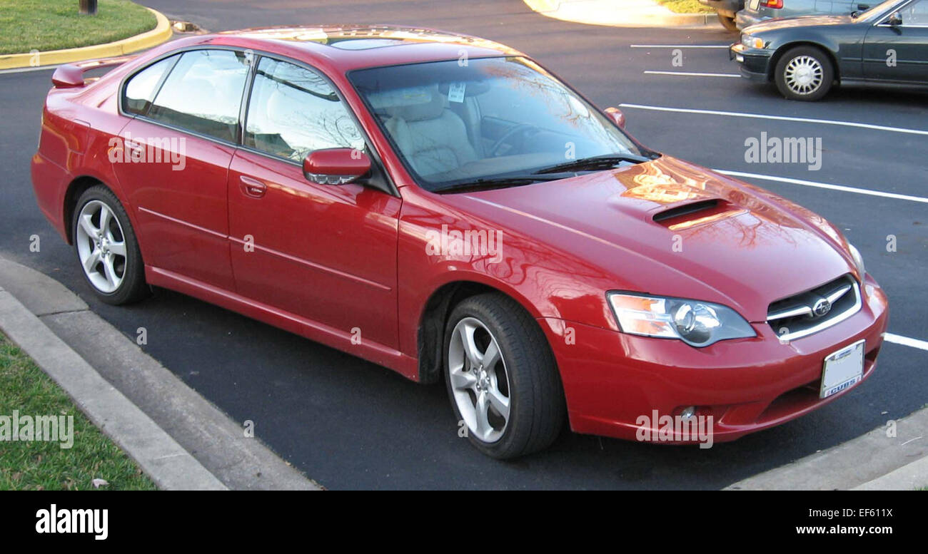 The 2005-2006 Subaru Legacy 2.5GT is a compact sedan that combines ...