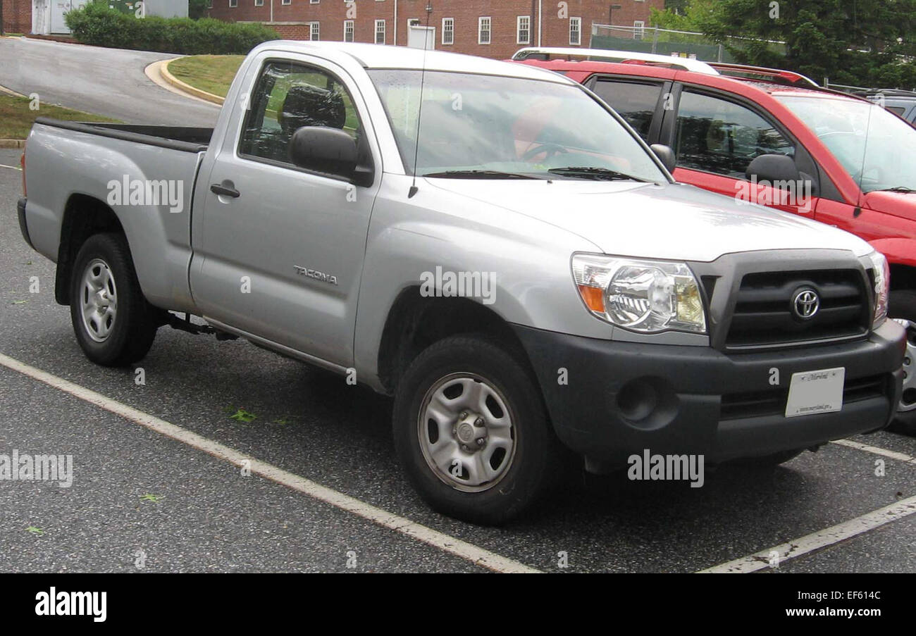 The 2005-2007 Toyota Tacoma Regular Cab is a compact pickup truck known ...