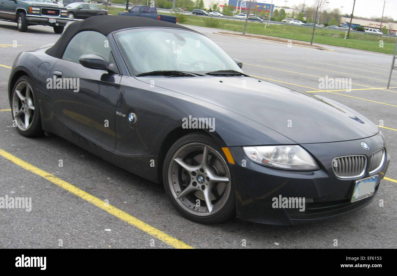 The 2006-2007 BMW Z4 is a luxury roadster known for its sporty handling ...