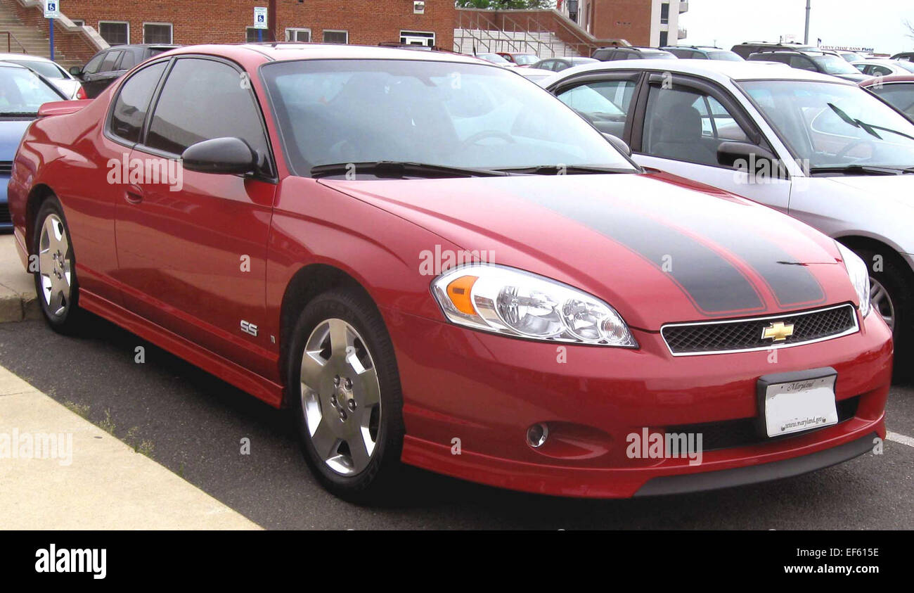 The 2006-2007 Chevrolet Monte Carlo SS is a performance-oriented coupe ...