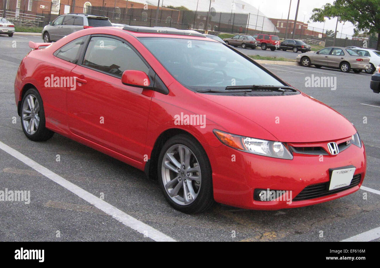 2007 honda civic si coupe hi-res stock photography and images - Alamy